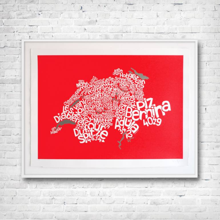 Typographic City Maps – On Art and Aesthetics