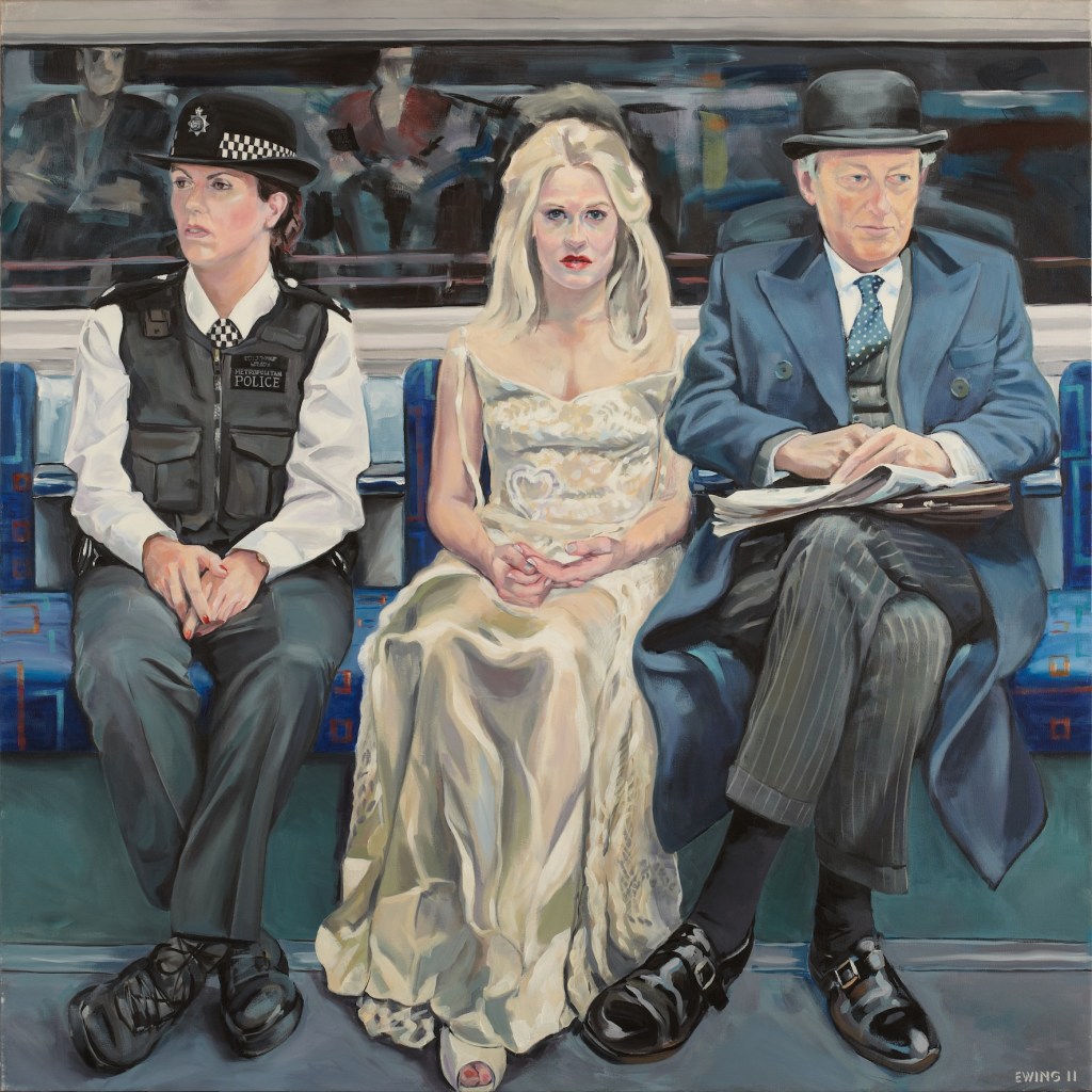 “EwTube”: Ewing Paddock Paints Portraits of People on the London ...