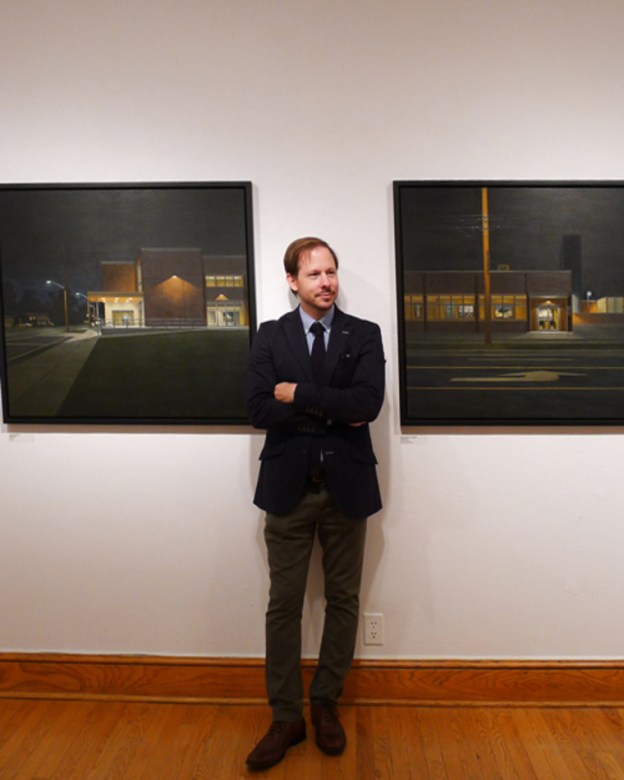 “Evening with Hopper”: Peter Harris Paints Buildings Displaying the ...