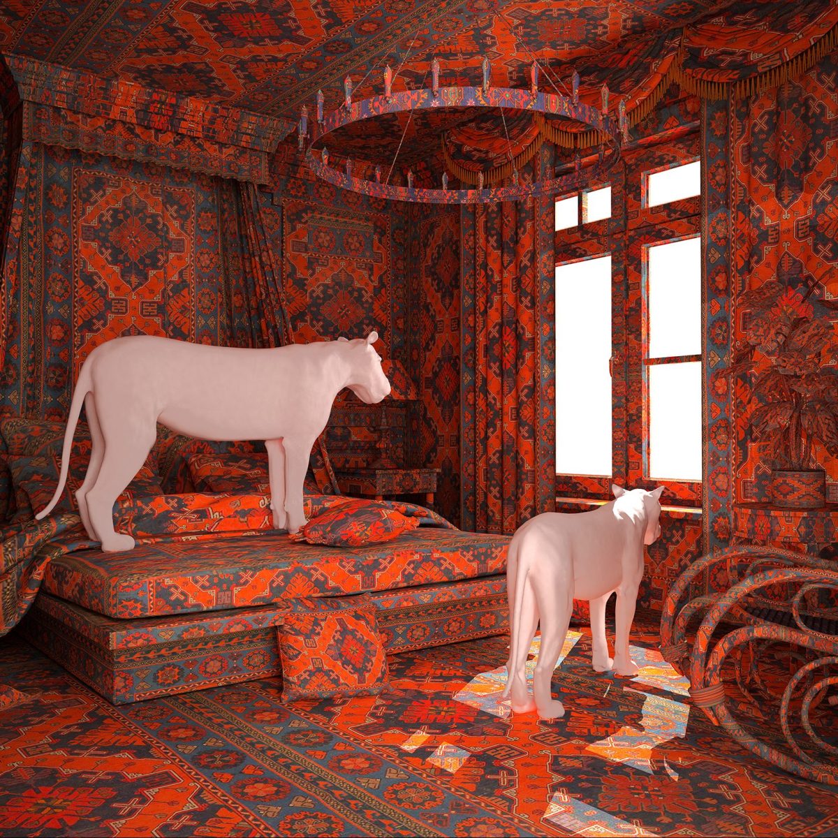 Lions in the Bedroom, Pelicans in the Lounge: “Carpet Interiors” by Farid Rasulov – On Art and ...