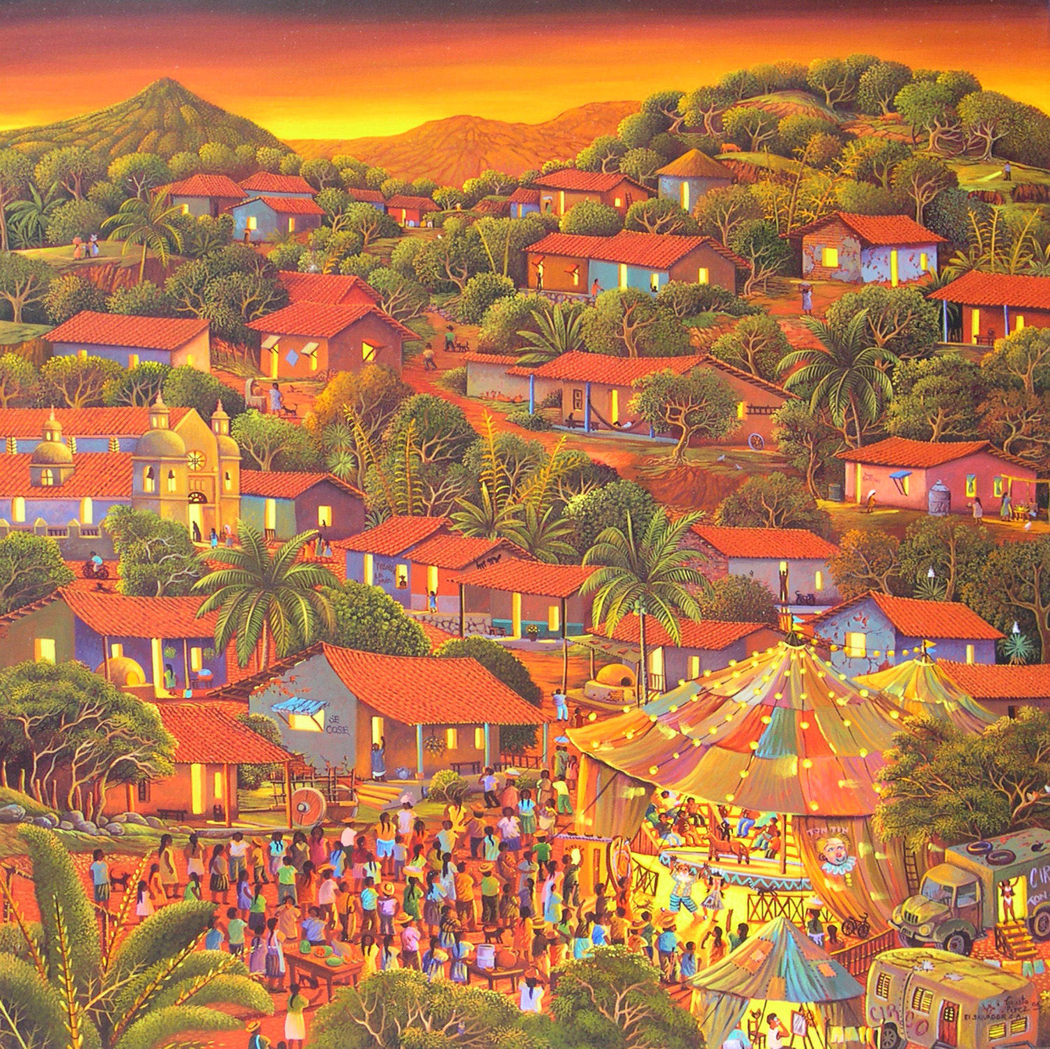 Magic Mountains, Mystic Valleys: Landscapes by Salvadoran Naïve Artist ...