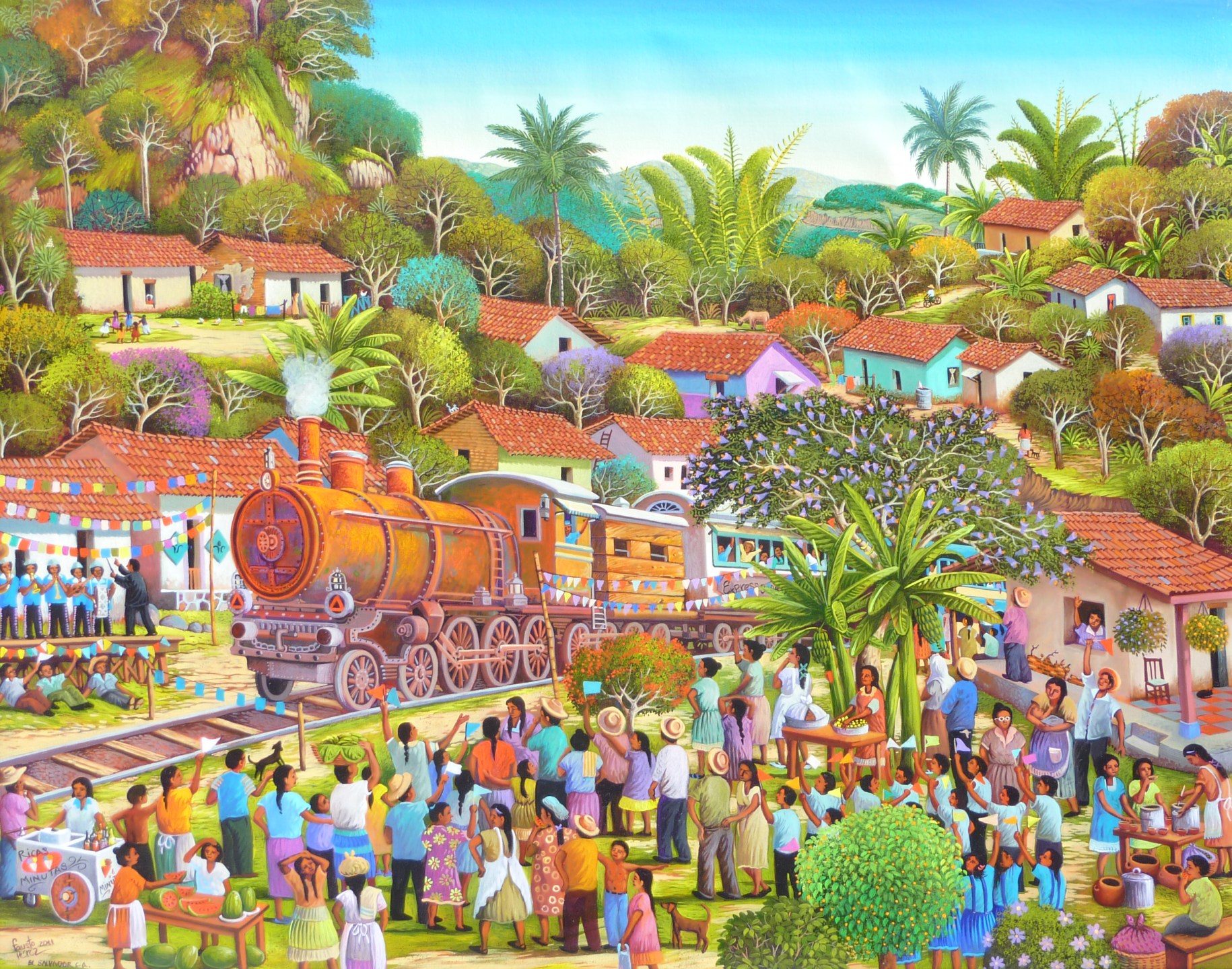 Magic Mountains, Mystic Valleys: Landscapes by Salvadoran Naïve Artist ...