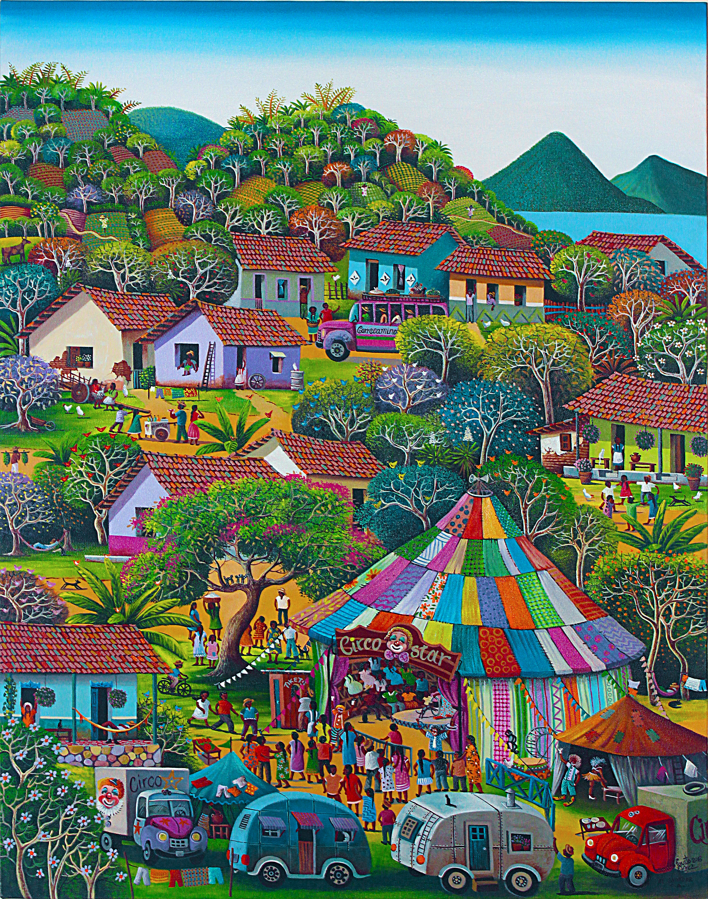 Magic Mountains, Mystic Valleys: Landscapes by Salvadoran Naïve Artist ...