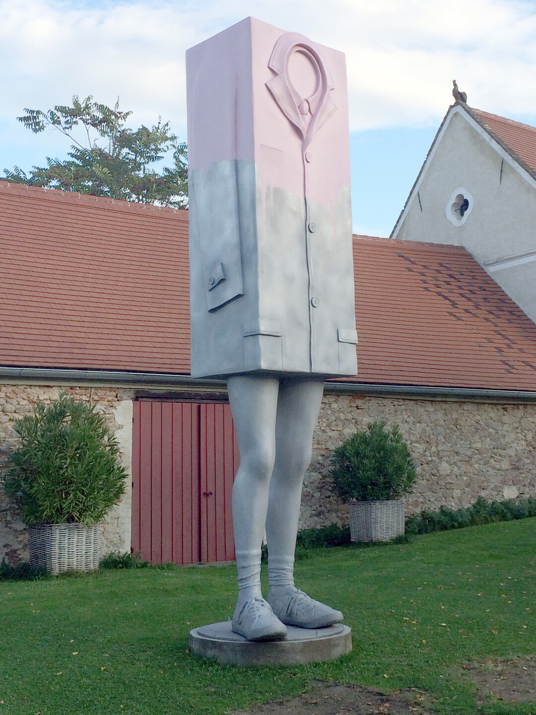 “Trap of the Truth”: Erwin Wurm’s Playful Works at Yorkshire Sculpture ...